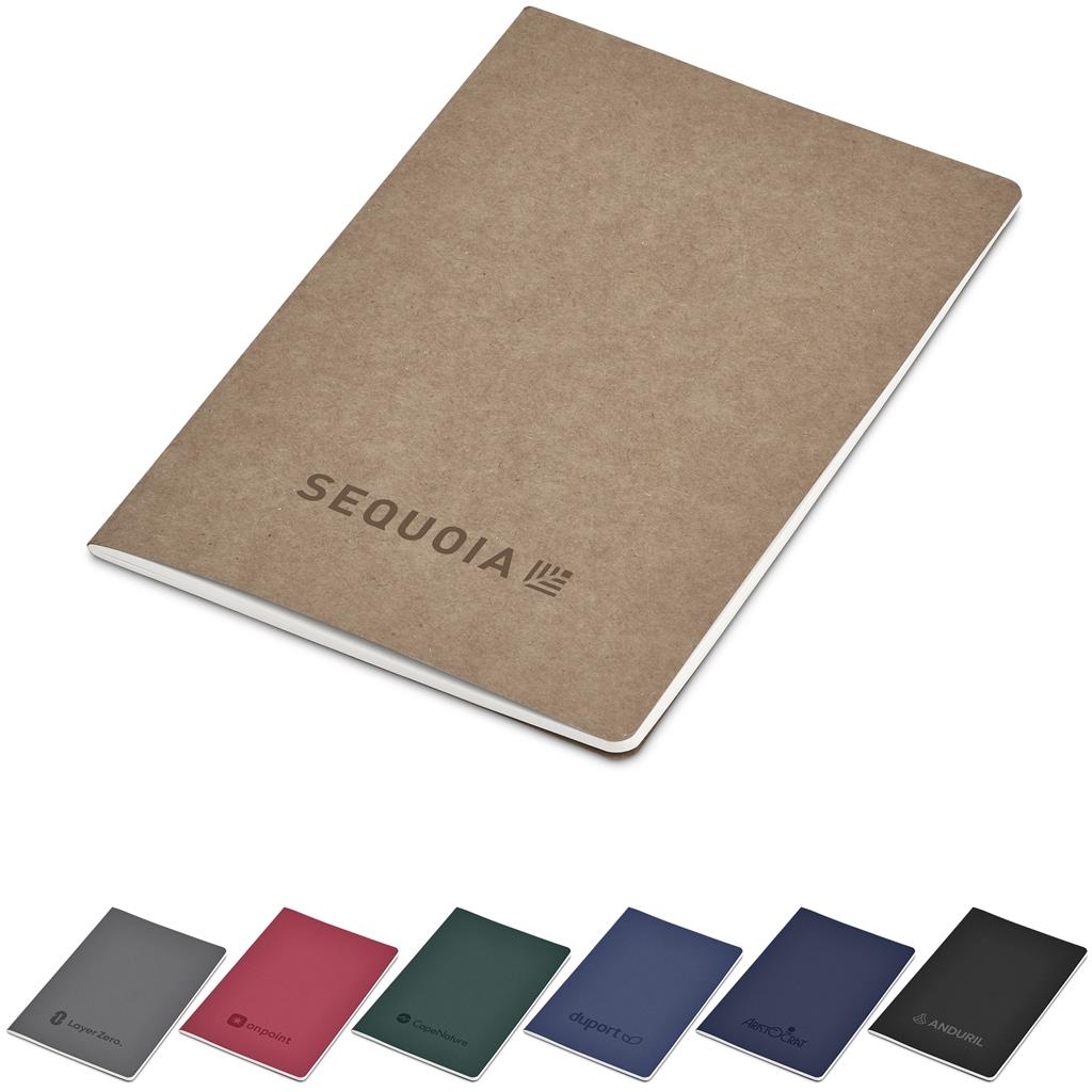 Okiyo Emika FSC Certified Paper A5 Soft Cover Notebook – 3@1 Gifts